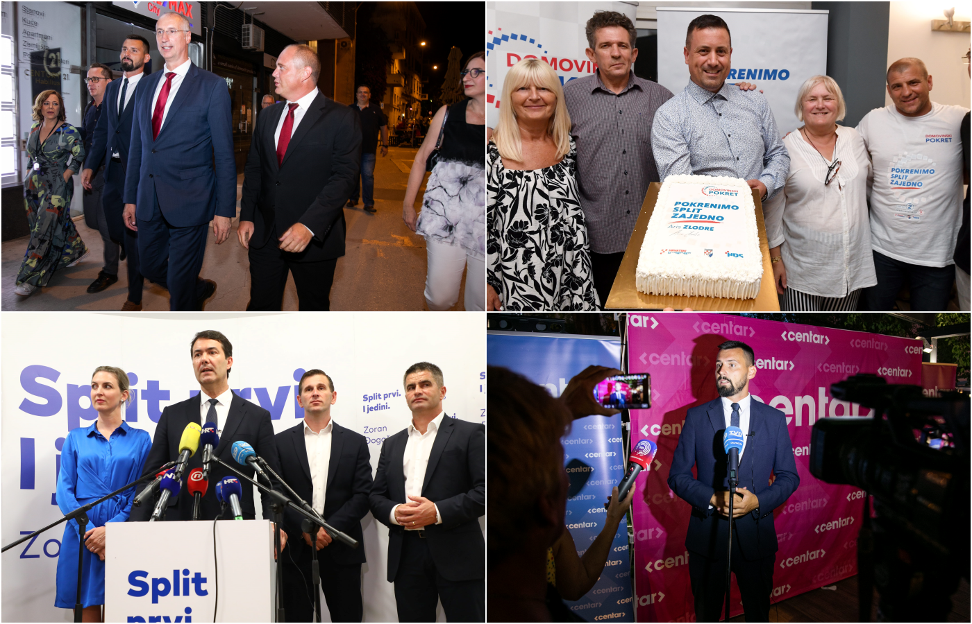 (FOTO) ZAVRŠENI IZBORI U SPLITU: U Puljkovom stožeru fešta! HDZ u ...