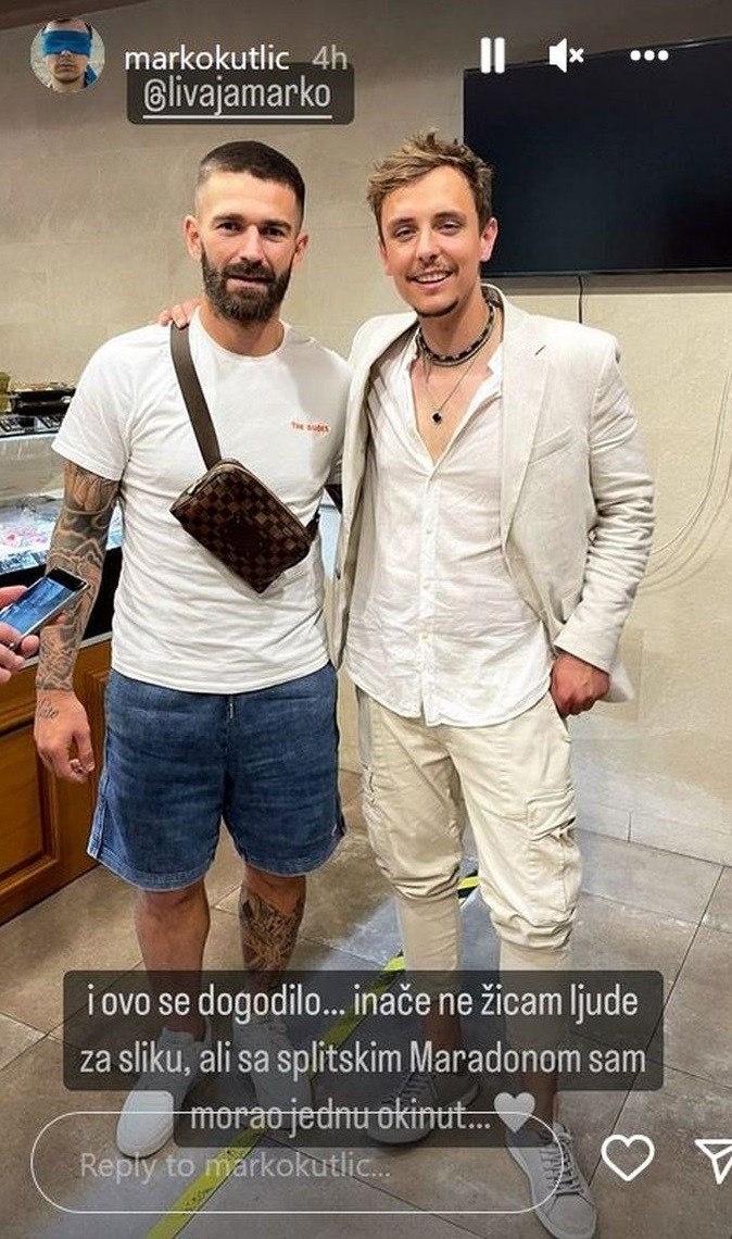Marko Kutlić objavio fotografiju s poznatim Hrvatom: 'Inače ne žicam ...