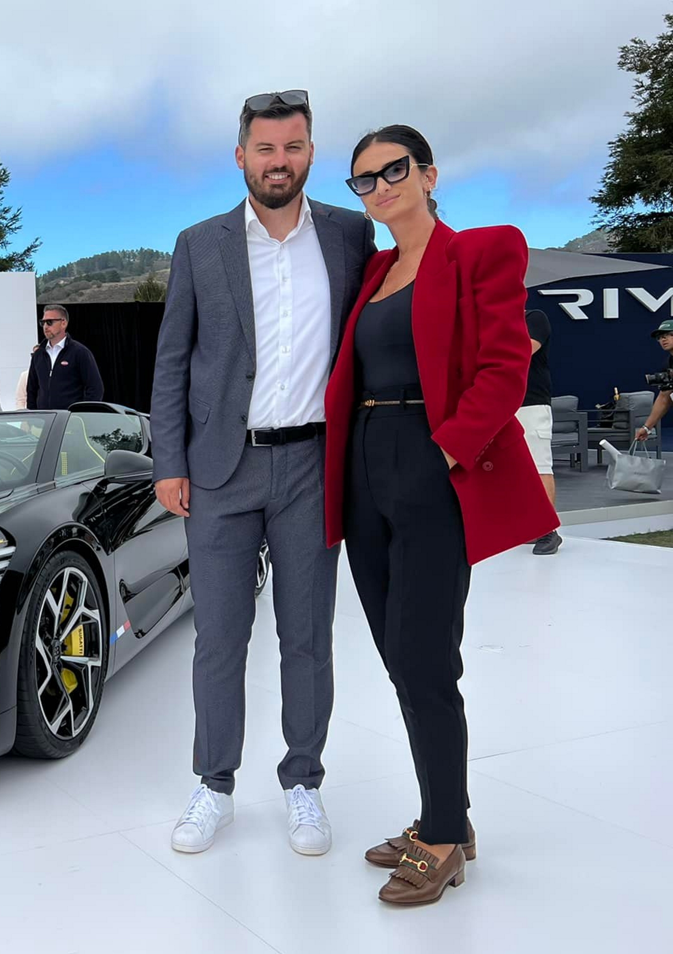 (FOTO) KAKVA KOMBINACIJA! Supruga Mate Rimca blistala na predstavljanju ...