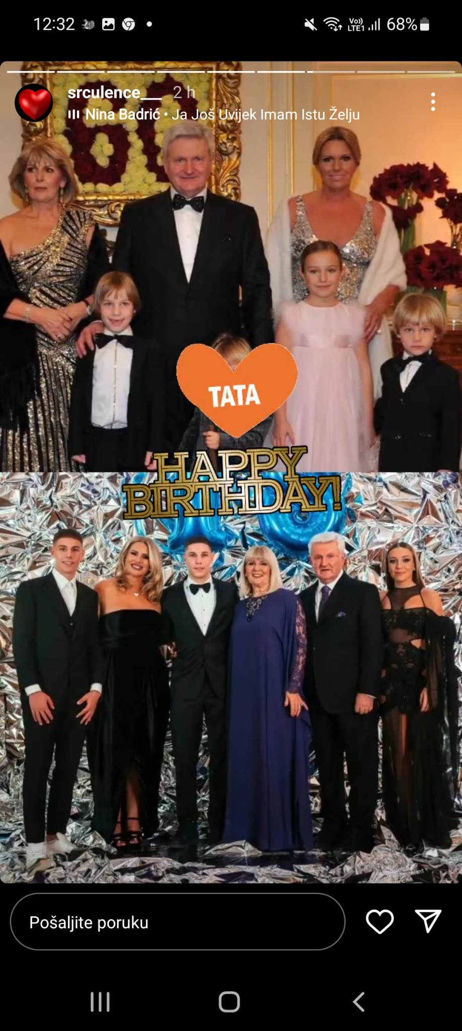 IVICA TODORIĆ POZIRAO S OBITELJI: Pažnju privukla unuka Tara, kći Iva poslala dirljivu poruku ...