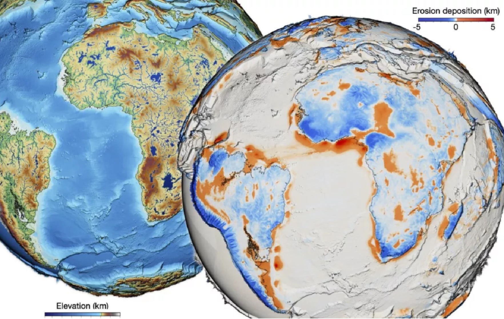 (VIDEO) DOSAD NEVIĐENA ANIMACIJA: Pogledajte kako se površina Zemlje ...