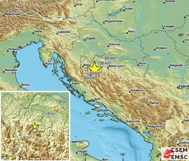 Dalmatince rano jutros probudio potres: 'Zvučalo je poput oluje, stvari su se počele micati ...