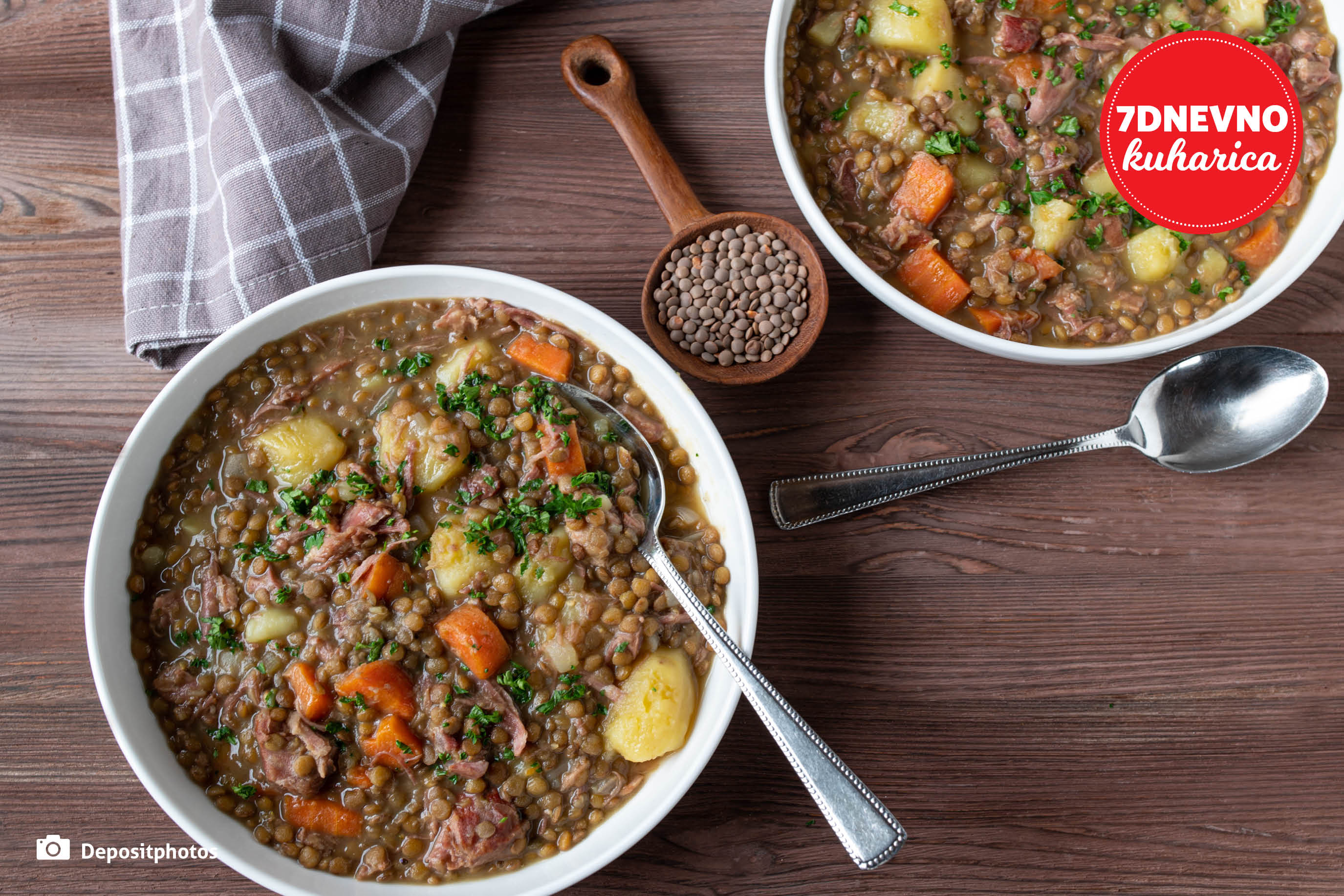 Varivo od leće s buncekom: Pravo zimsko jelo koje traje danima - Dnevno.hr